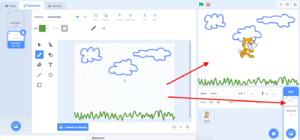 Scratch Basics Episode 2: Deleting a Sprite, Adding a Sprite & Adding a Backdrop - Pinnguaq
